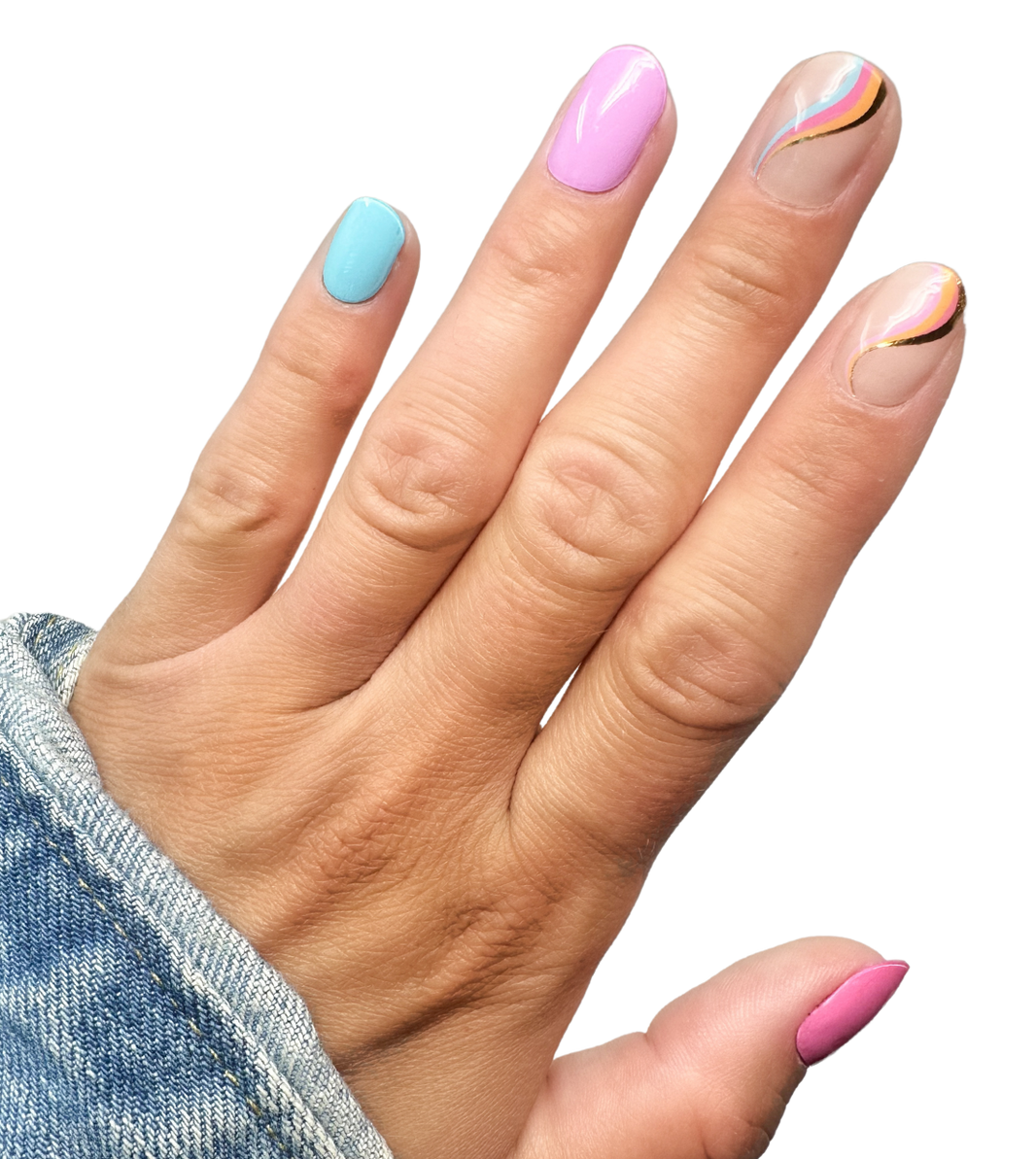 Semi Cured Gel Nail Strips | Polish Pops