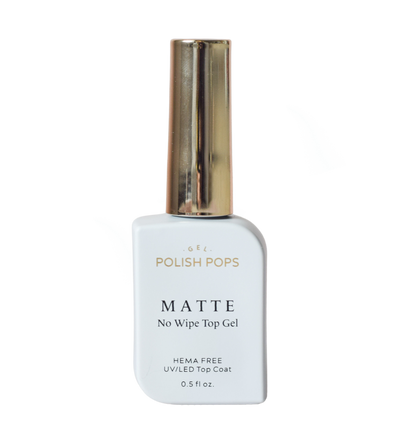 Matte UV Top Gel - Matte UV Gel Top Coat | Polish Pops