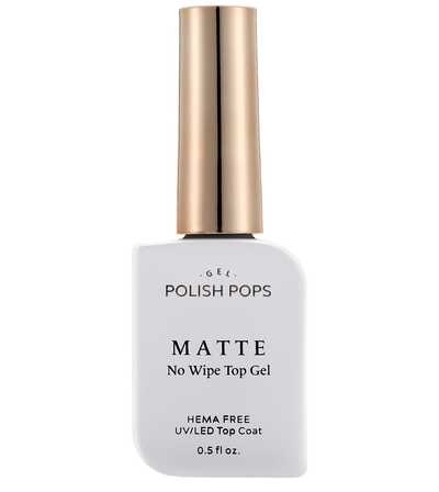 Matte UV Top Gel - Matte UV Gel Top Coat | Polish Pops