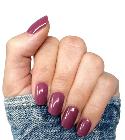 Miss Mulberry - Semi-Cured Gel Nail Strips | Polish Pops