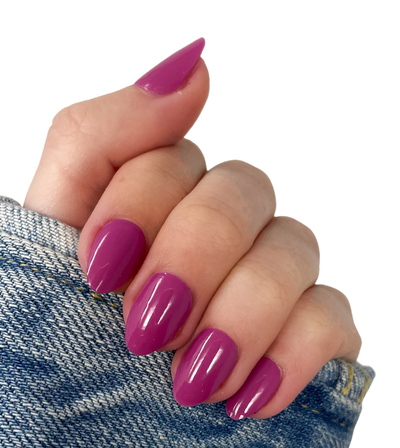 Mulberry Muse - Semi-Cured Gel Nail Strips | Polish Pops